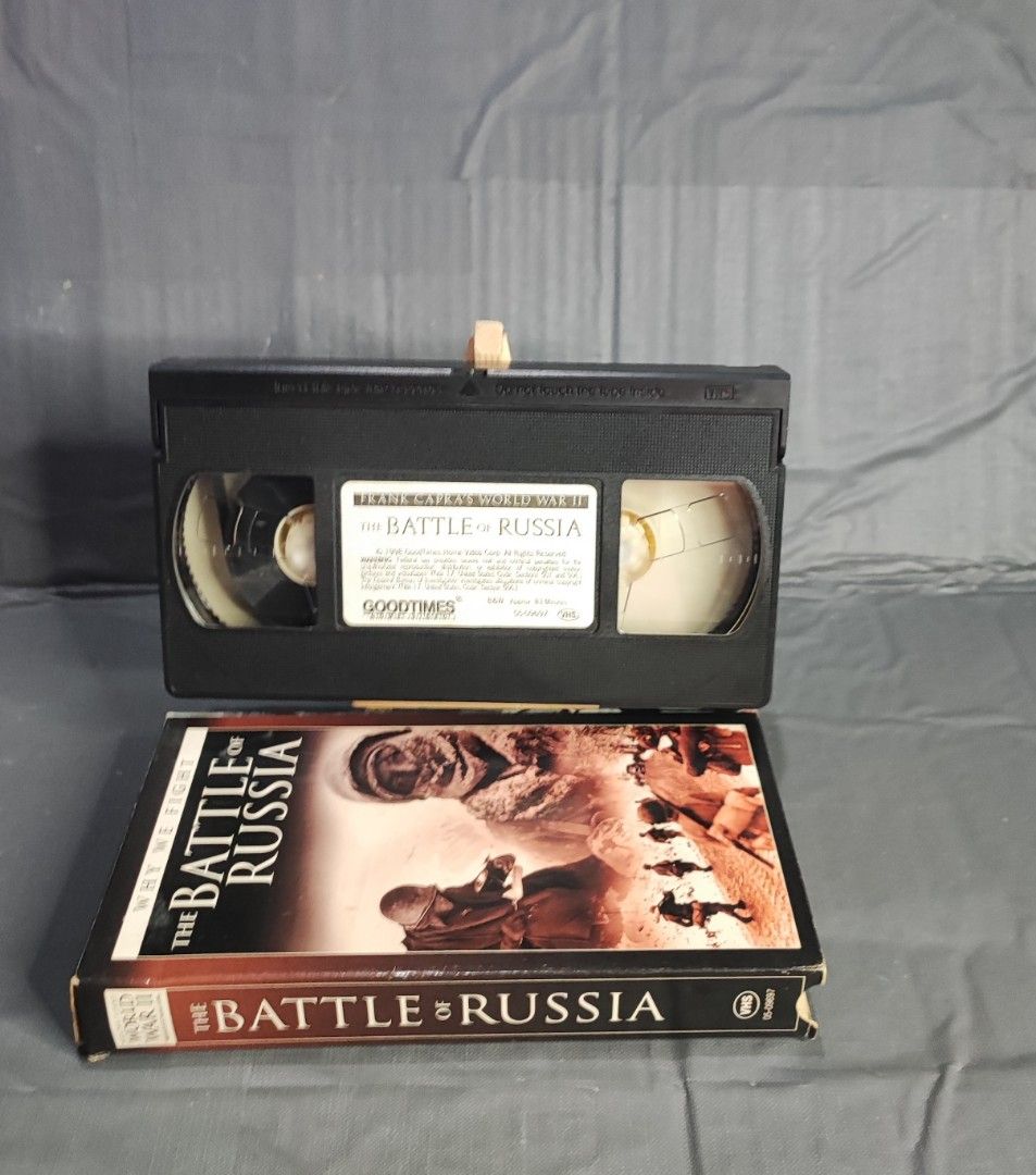 VHS Tapes The Battle Of Russia, Hobbies & Toys, Memorabilia ...