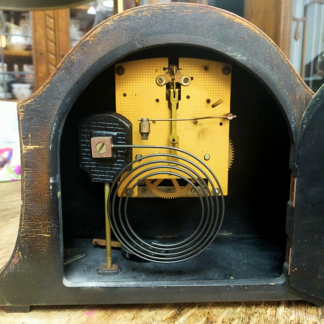 Vintage 1940s/50s Smiths Enfield Mantel Clock, Furniture & Home Living ...