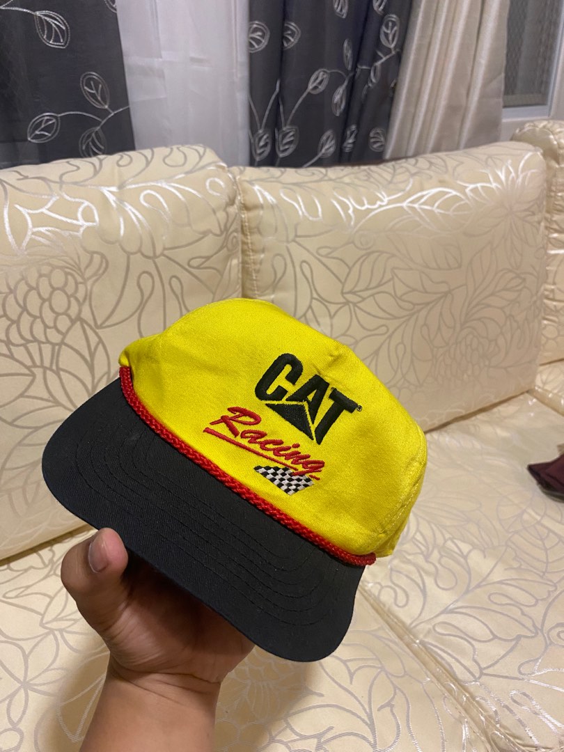 Vintage Cat Racing Cap on Carousell