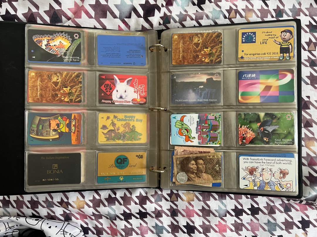 Vintage Singtel Phone Cards Transitlink (EZ link ) cards collection ...