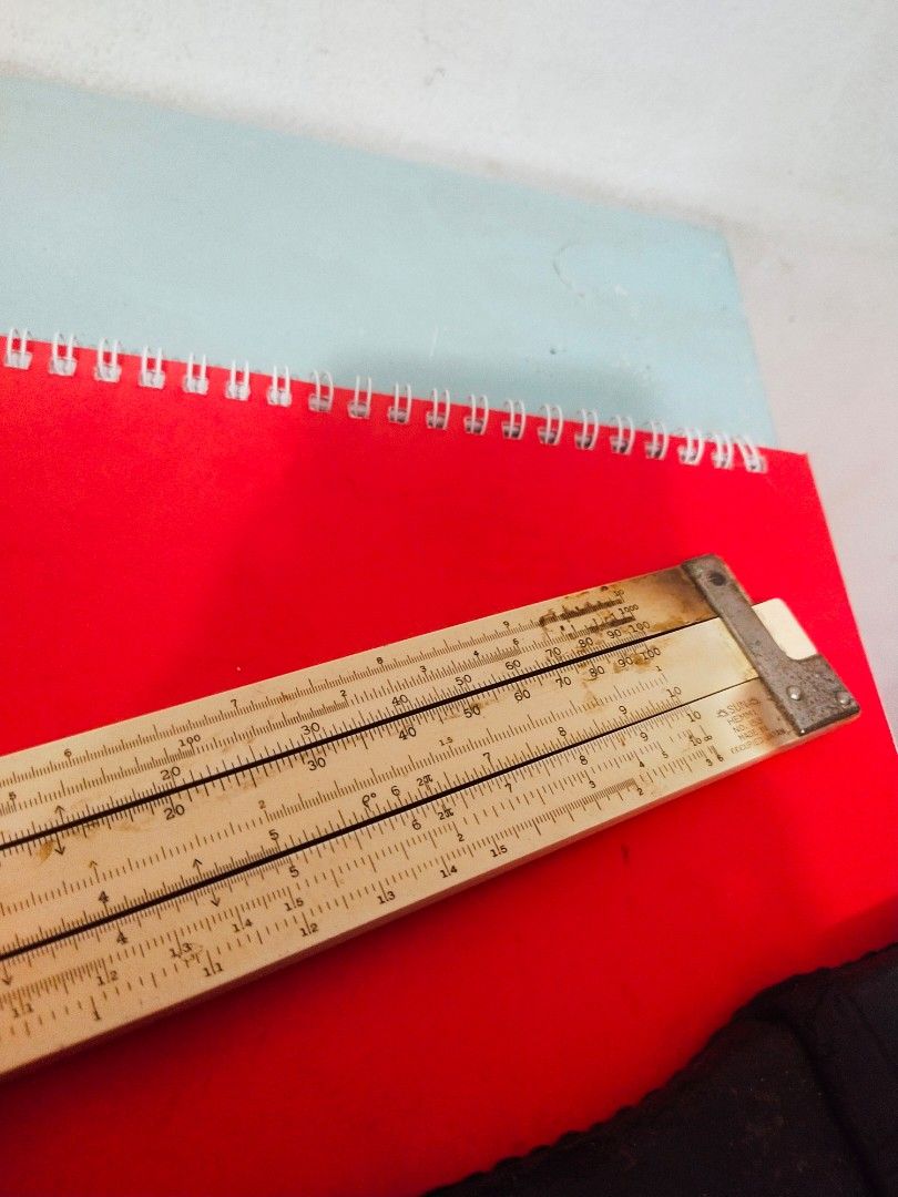 vintage "Slide Rule"/1950s era/Stained & Used/For restoration on Carousell