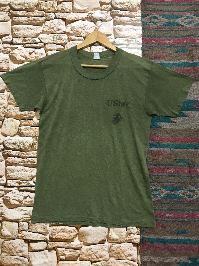 Vintage USMC, Men's Fashion, Tops & Sets, Tshirts & Polo Shirts on ...