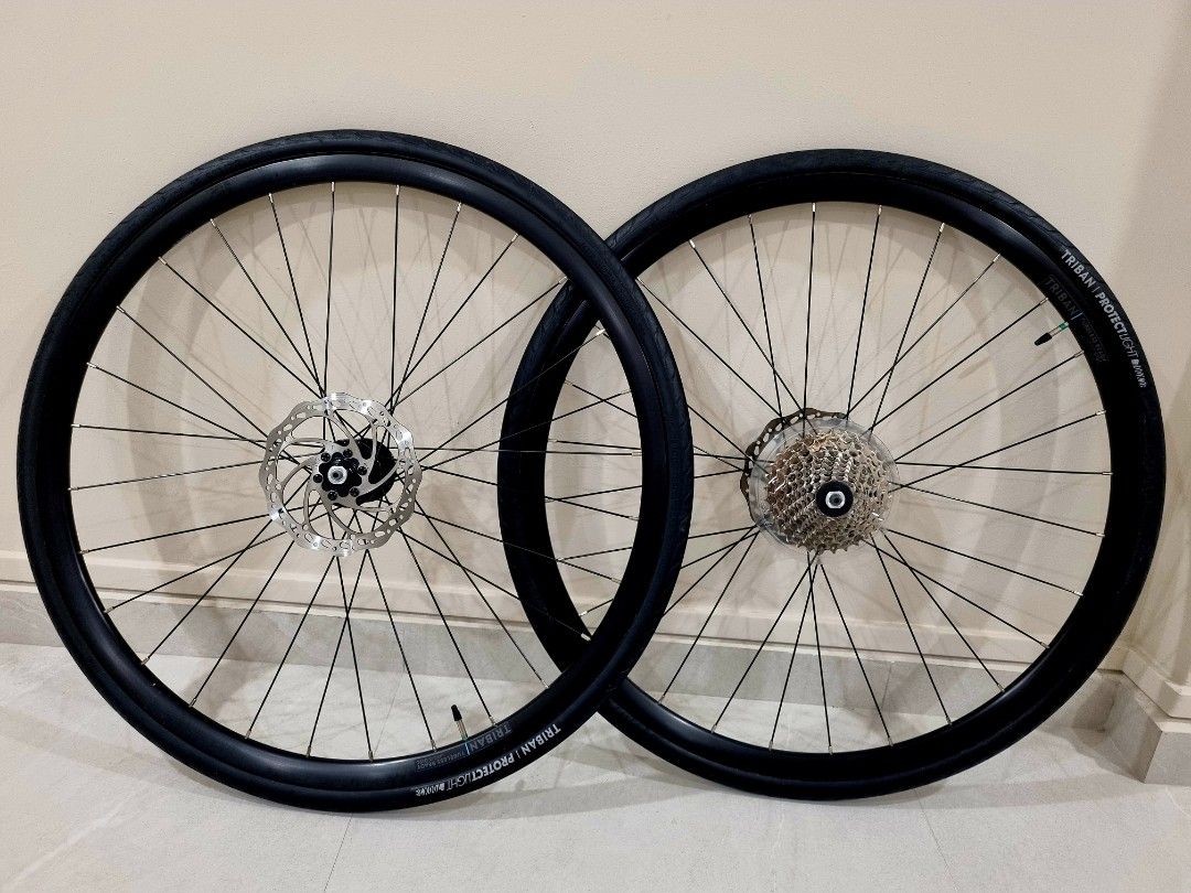 Wheelset (Triban Rc500), Sports Equipment, Bicycles & Parts, Parts ...