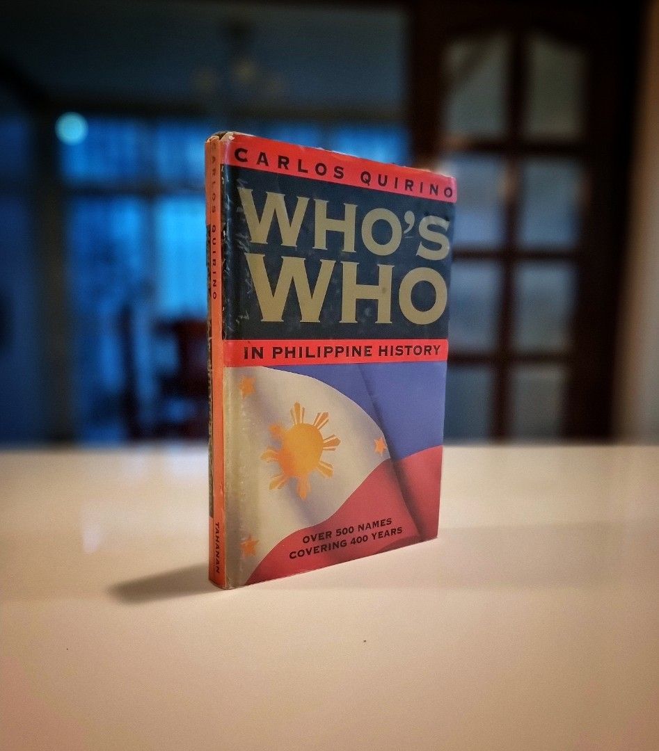 WHO'S WHO in Philippine History by Carlos Quirino, Hobbies & Toys ...