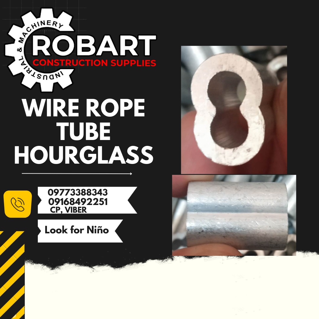 WIRE ROPE TUBE HOURGLASS, Commercial & Industrial, Construction Tools ...