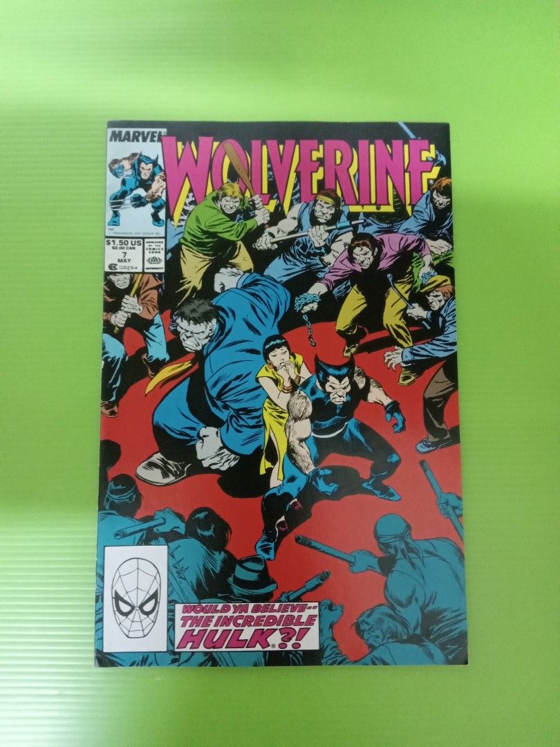 Wolverine #7 ( John Buscema - Cover Art ) Marvel Copper Age, Hobbies ...