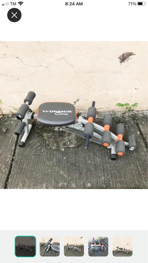 Wonder core abs machine, Sports Equipment, Exercise & Fitness, Cardio ...