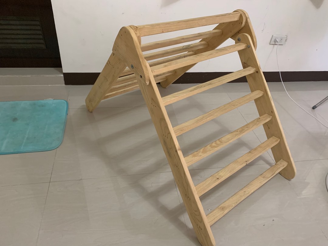 Wooden Pikler Triangle, Babies & Kids, Baby Nursery & Kids Furniture ...