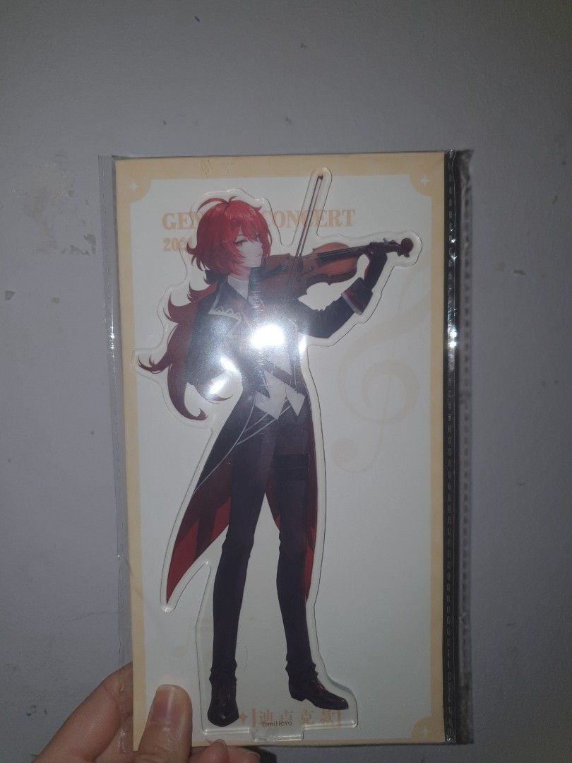 [WTS] Genshin Diluc Standee official merch, Hobbies & Toys, Memorabilia ...