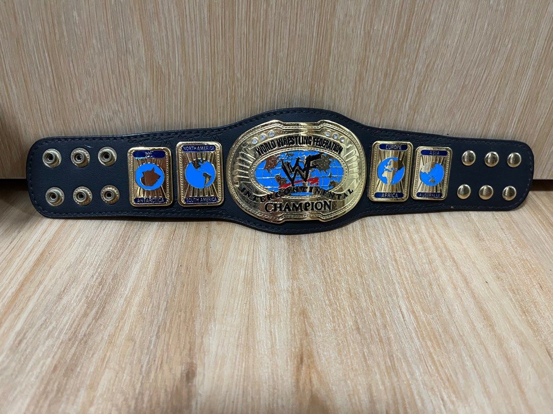 WWE / WWF replica intercontinental title belt (mini version), Hobbies ...