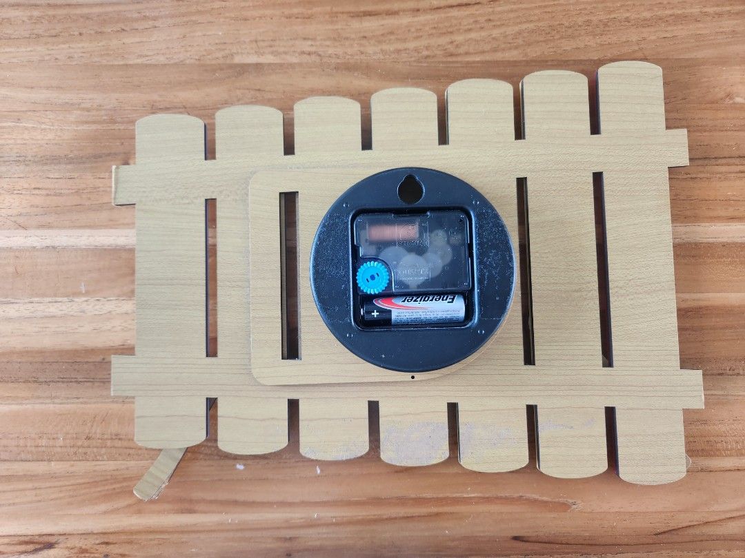 Xylophone Clock, Furniture & Home Living, Home Decor, Clocks on Carousell