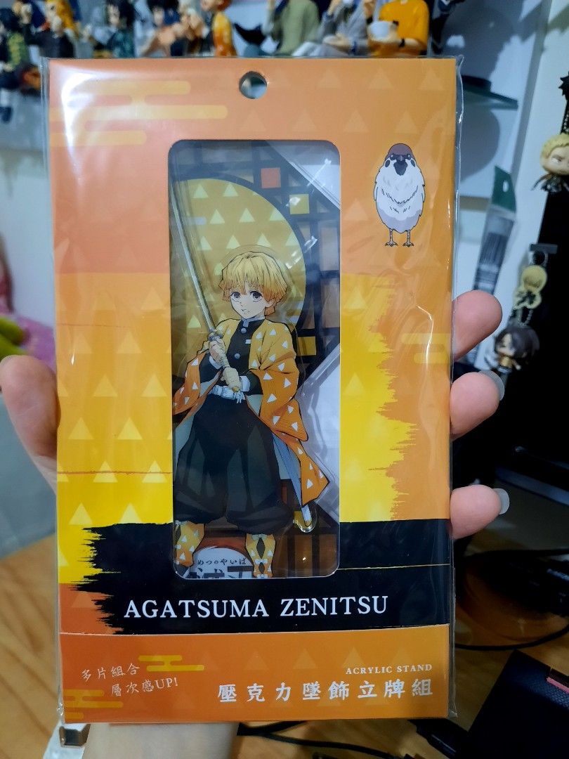 Zenitsu Acrylic Stand Demon Slayer, Hobbies & Toys, Toys & Games on ...