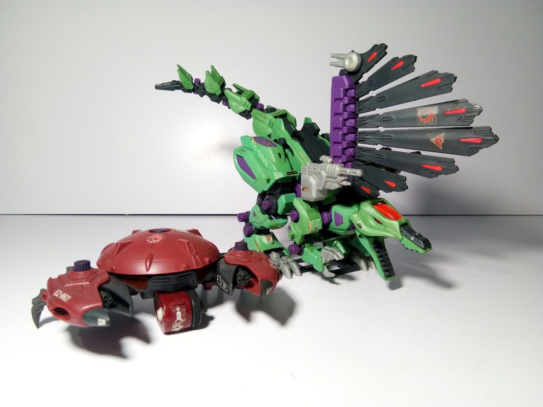 ZOIDS DARK SPINER AND KILLER DOME SET on Carousell