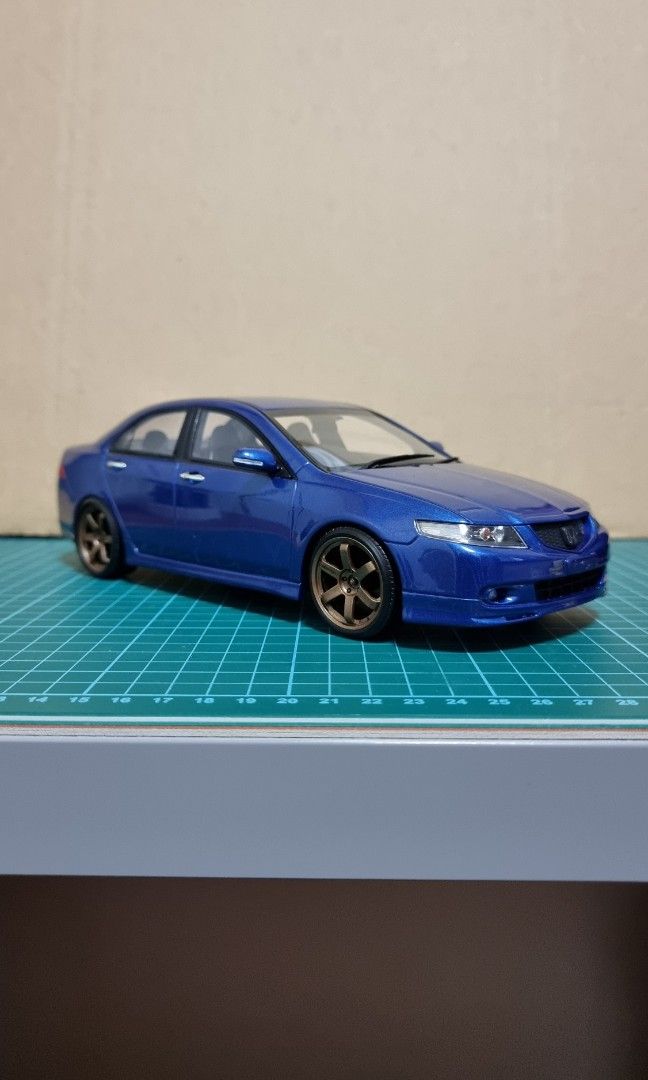 1:18 1/18 Otto Otto Model Otto Mobile Honda Accord Euro R CL7 CL7R Blue ...