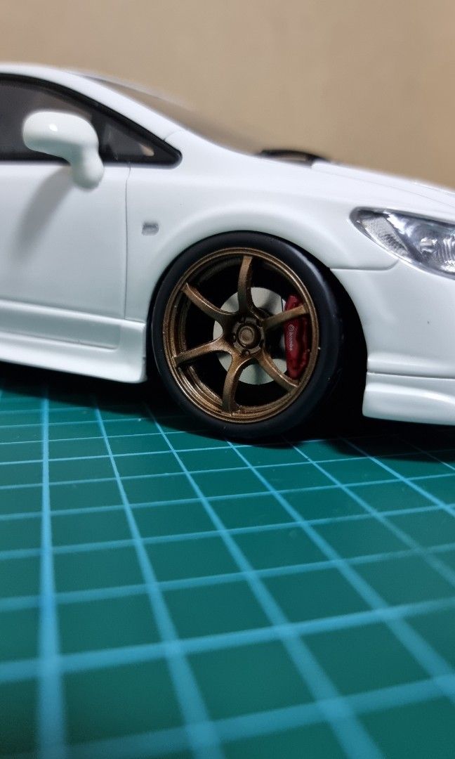 1:18 1/18 Otto Otto Model Otto Mobile Honda Civic Type-R Mugen FD2R FD2 ...