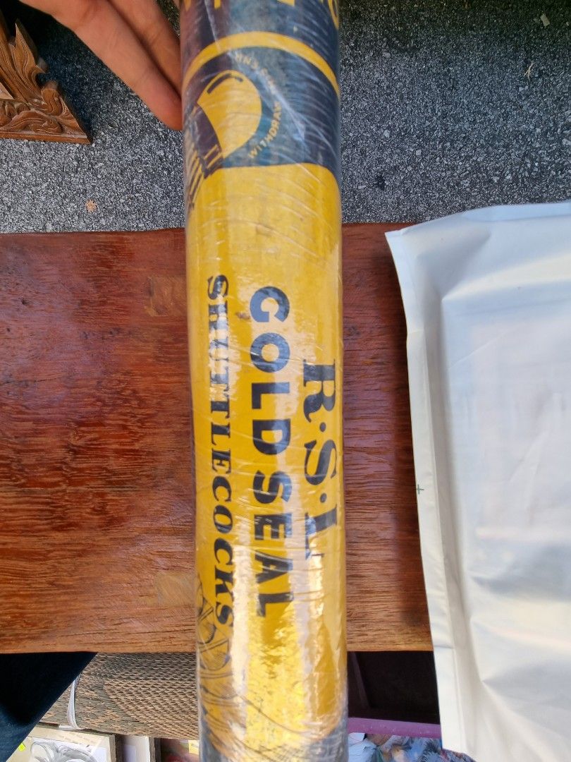 1950s RSL Thomas Cup Shuttle Cock Bulu Tangkis England Raket Racquet ...