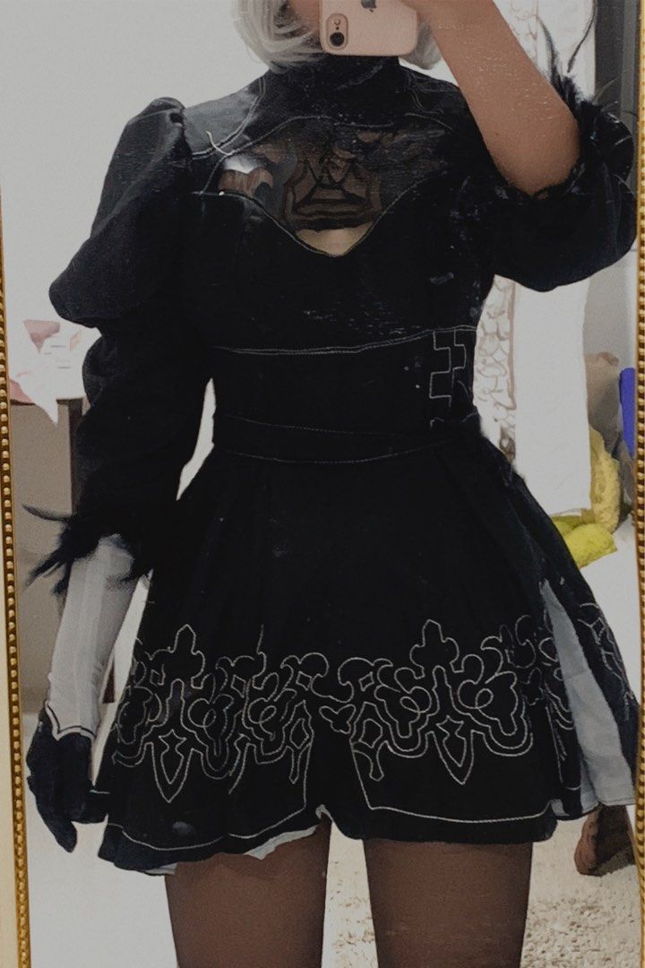 2b Nier Automata cosplay, Women's Fashion, Dresses & Sets, Sets or ...