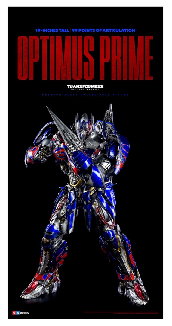 3A Transformers The Last Knight Optimus Prime Premium, Hobbies & Toys ...