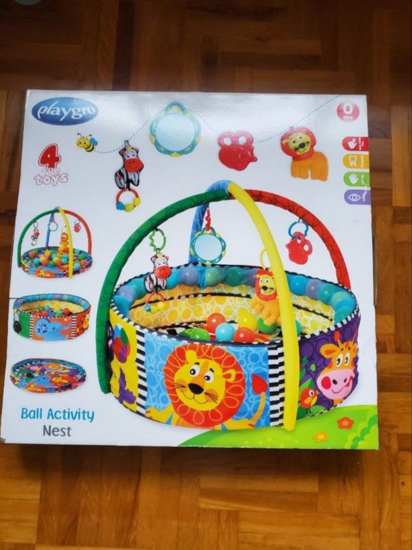 4 in 1 Activity Gym Ball Pit Tummy Time Newborn and up - great gift ...