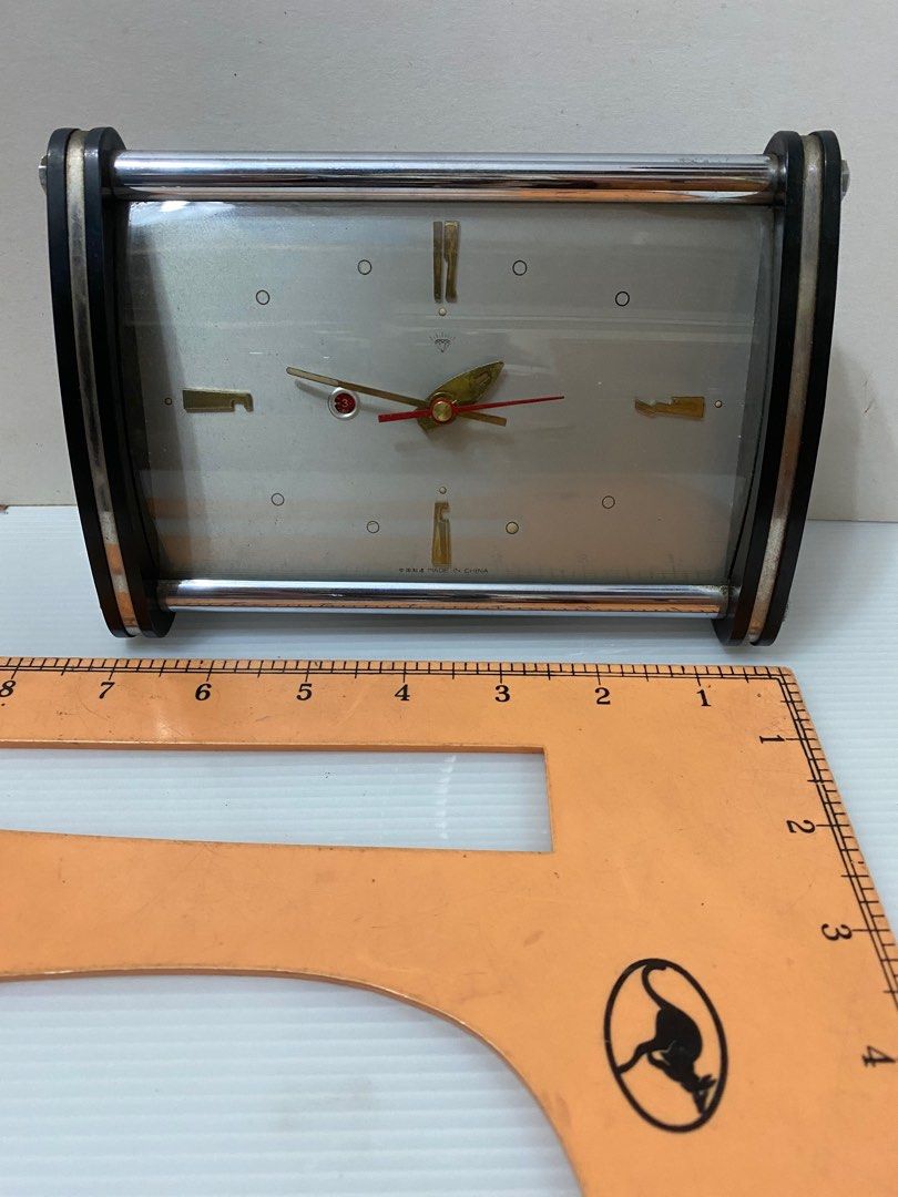 70s Diamond Alarm Clock, Furniture & Home Living, Home Decor, Clocks on ...