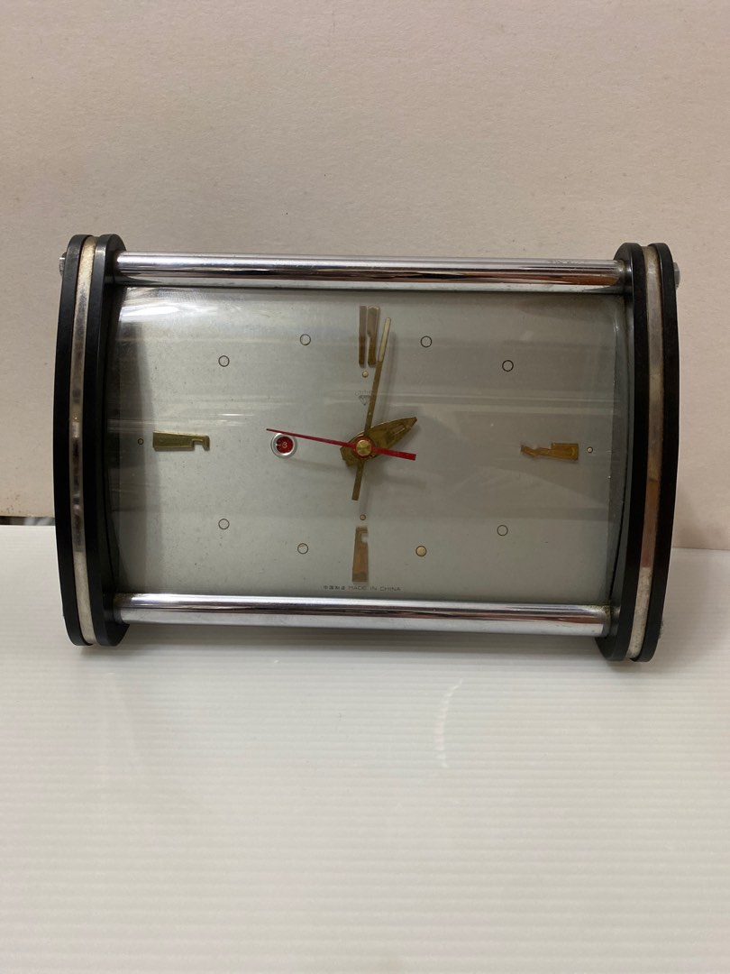 70s Diamond Alarm Clock, Furniture & Home Living, Home Decor, Clocks on ...