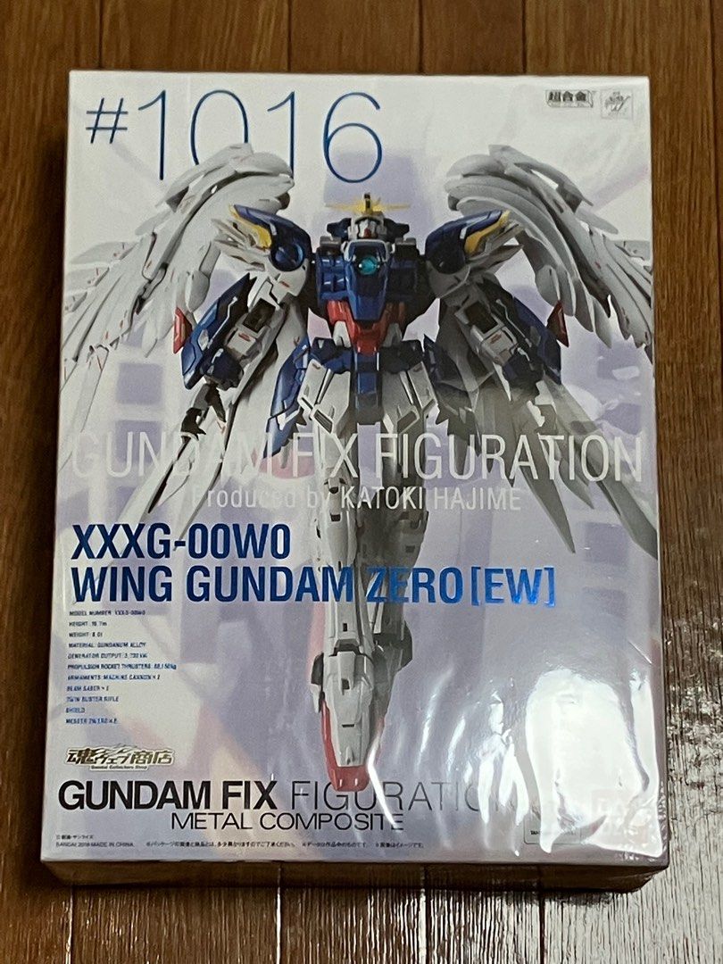 全新 GFFMC Wing Gundam Zero EW 初版 高達 gffmc wing ew wing zero 1016, 興趣及遊戲 ...