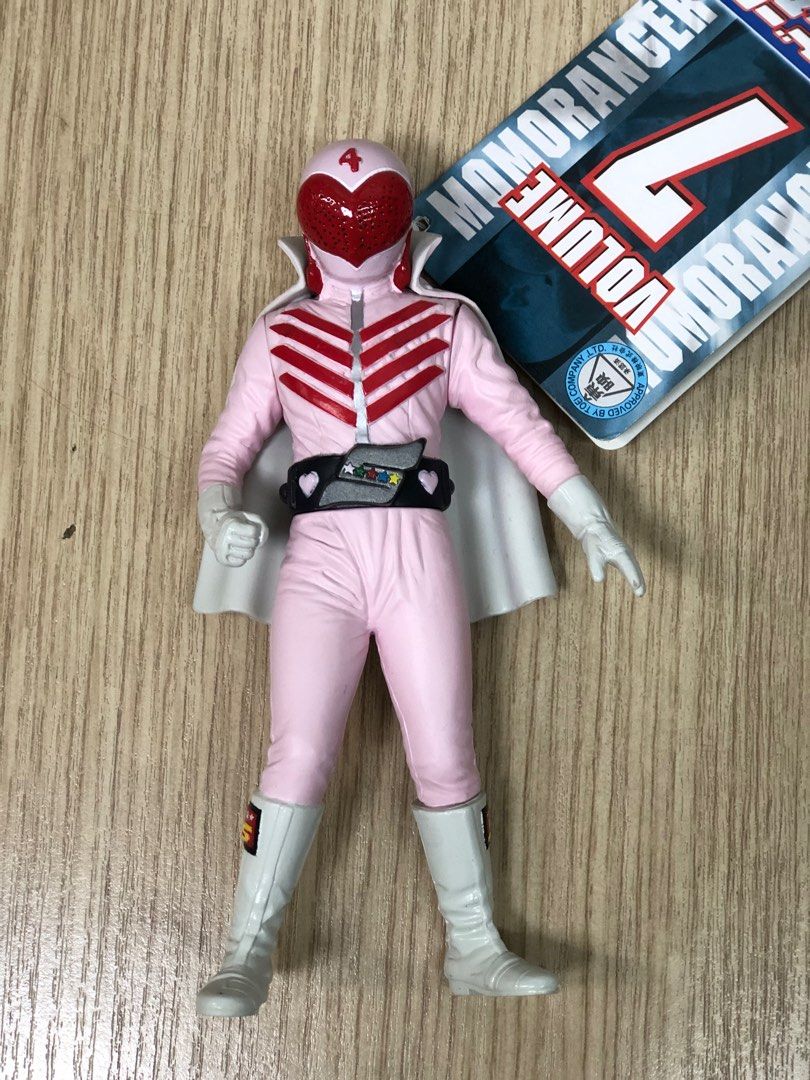罕有#秘密戰隊#五勇士 (Momoranger) 粉紅色, 興趣及遊戲, 玩具 & 遊戲類 - Carousell