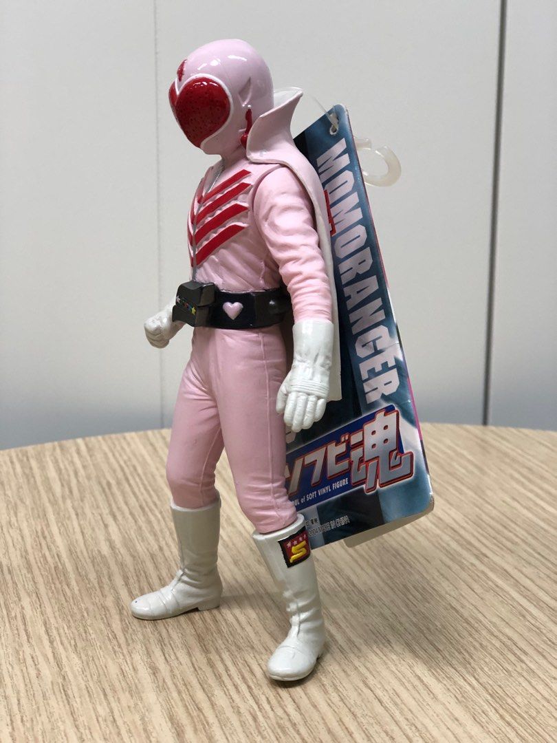 罕有#秘密戰隊#五勇士 (Momoranger) 粉紅色, 興趣及遊戲, 玩具 & 遊戲類 - Carousell