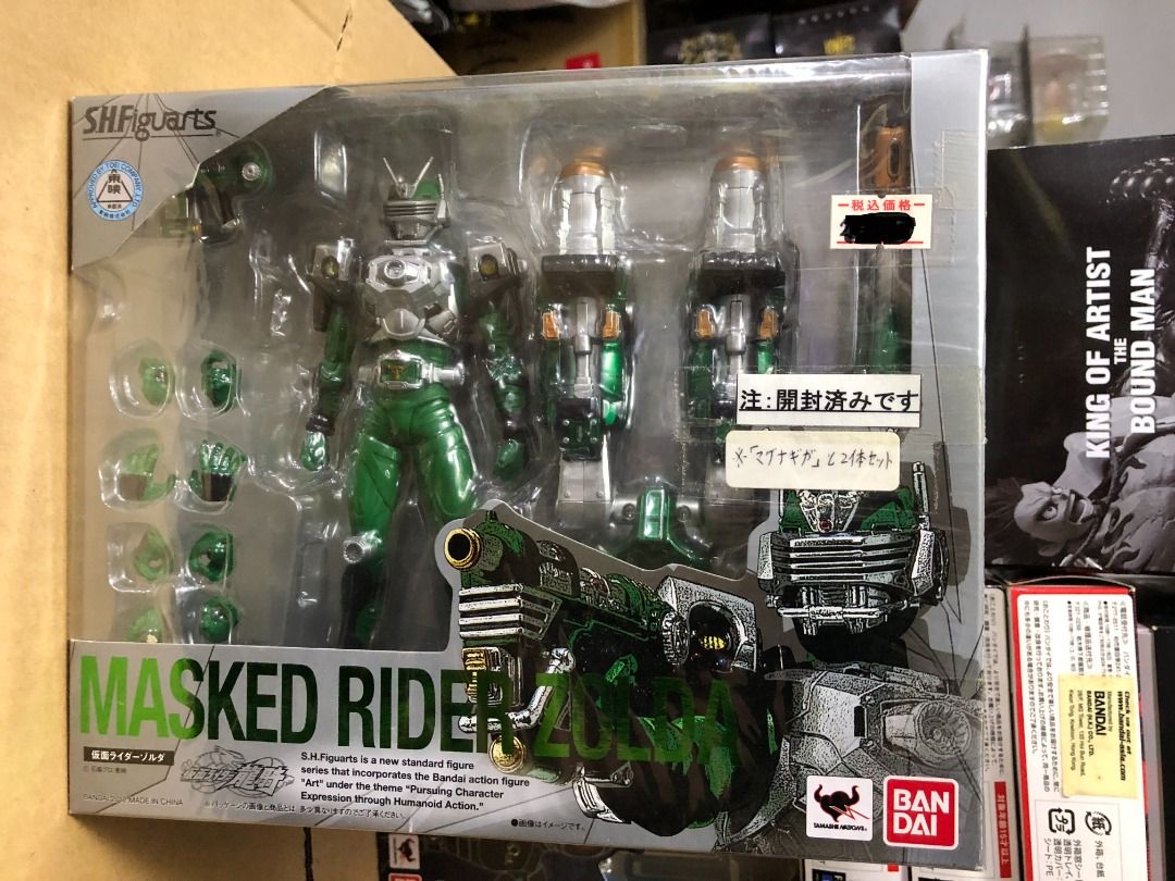 中古二手 SHF S.H.Figuarts幪面超人 龍騎ZOLDA 鐵兵+大水牛契約獸 Kamen Rider Magnugiga (購自日本 ...