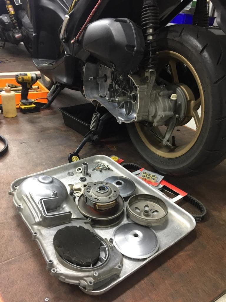 Aerox 155 or NVX 155 Service Package, Motorcycles, Motorcycle ...