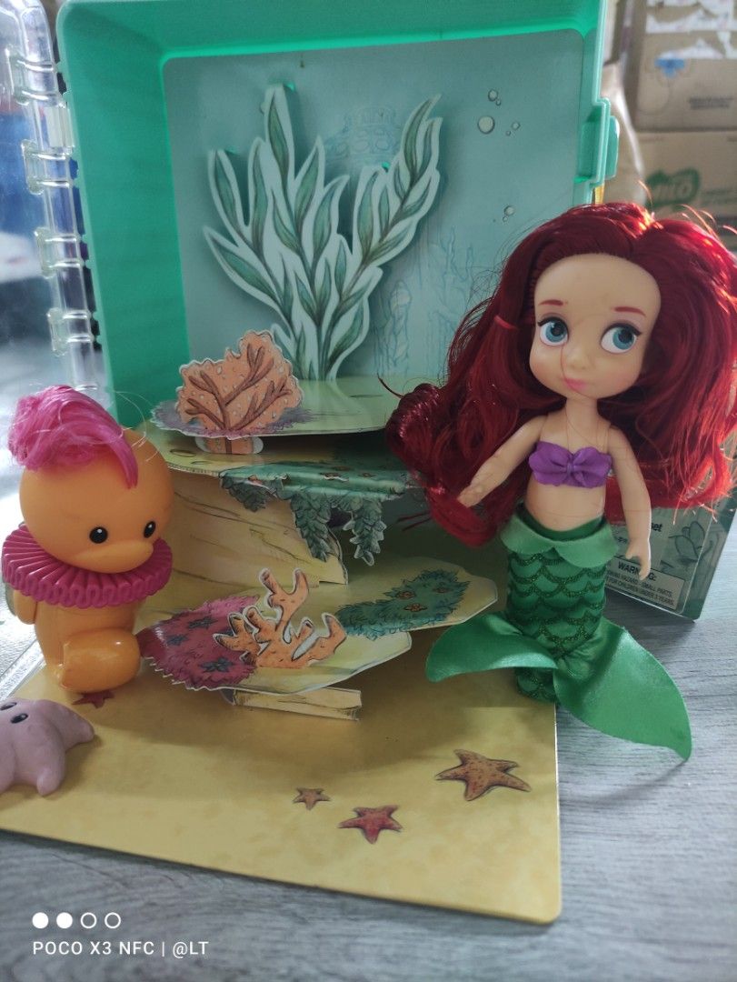 Animators Ariel Mini Doll Playsets, Hobbies & Toys, Toys & Games on Carousell