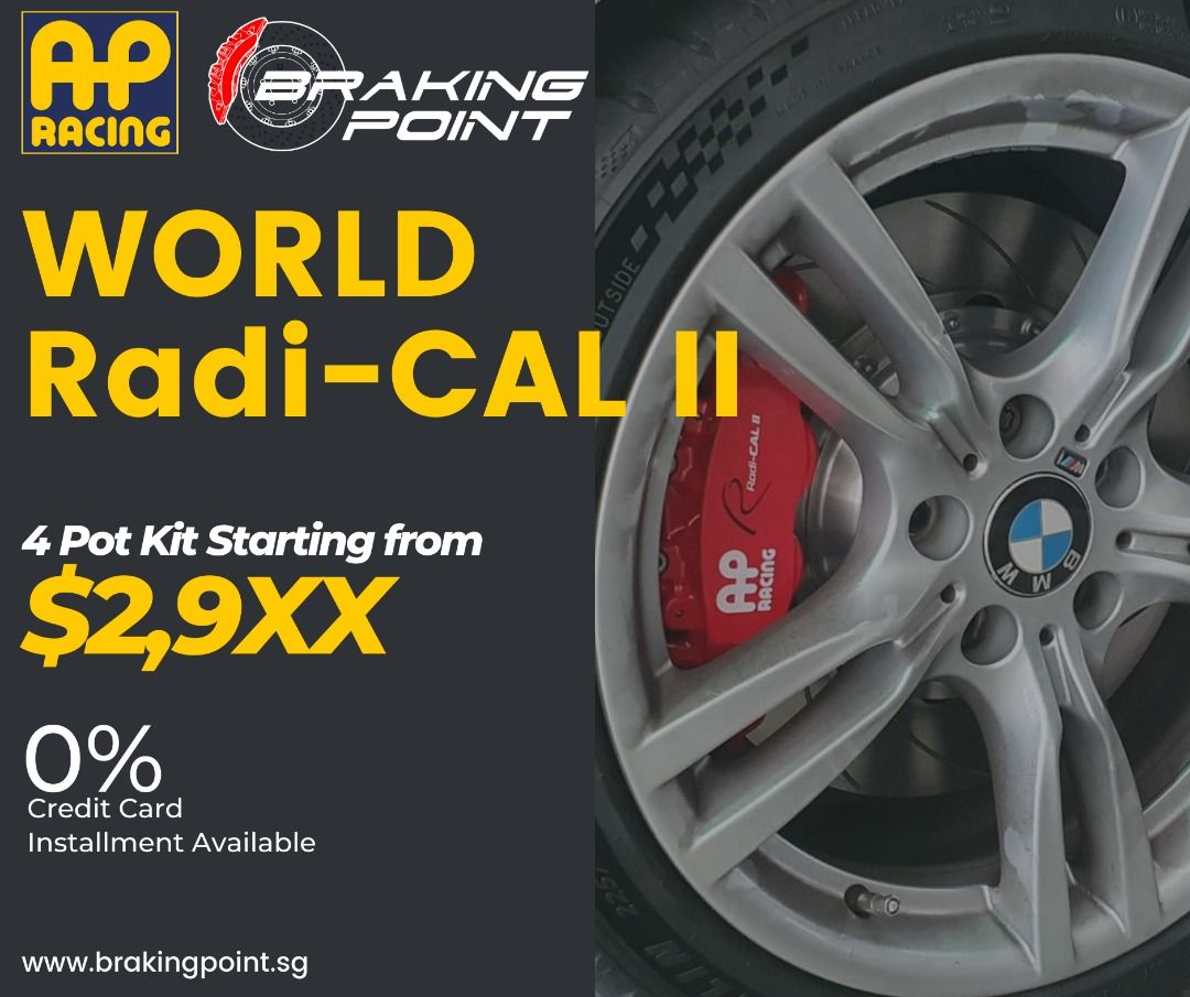 AP Racing Radi-CAL II Big Brake Kit 0% Interest Free bmw honda toyota ...
