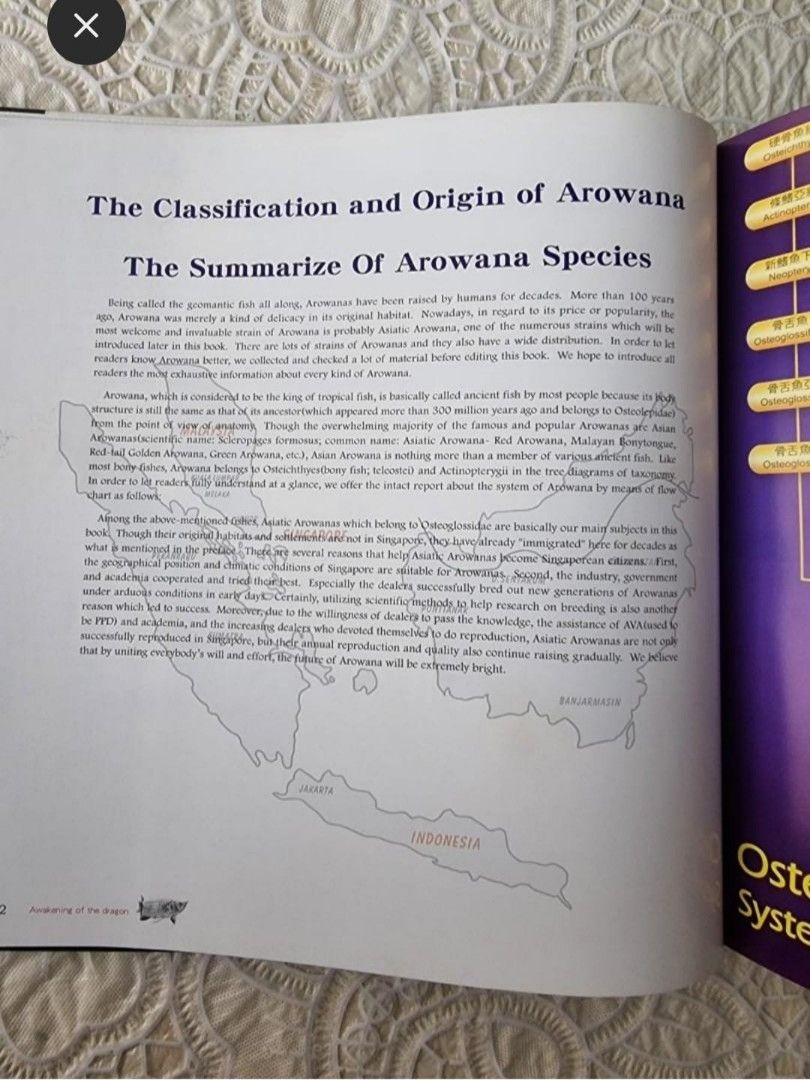 Arowana Hardcover Books: 1) Awakening of the Dragon 2) Asian Arowana ...