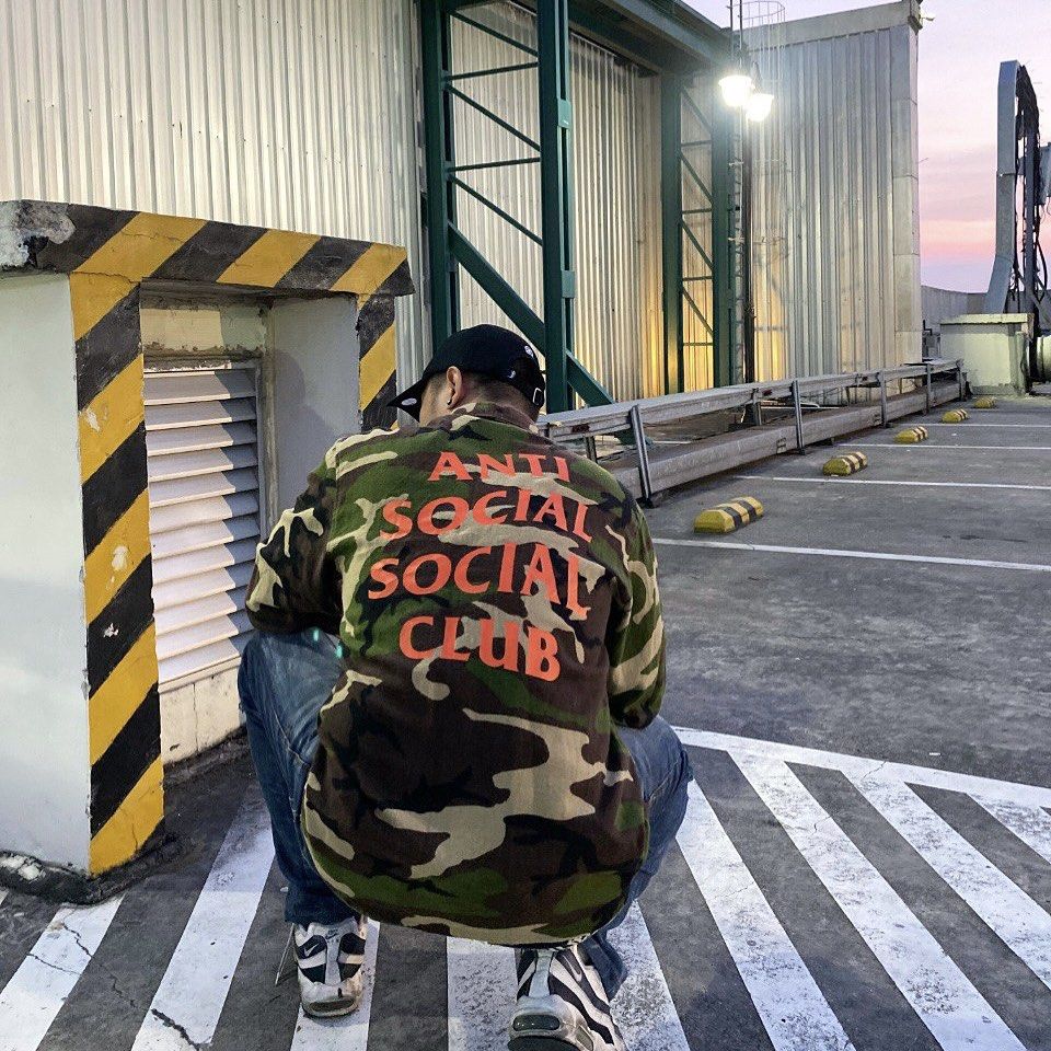 ASSC CAMOUFLAGE FLANNEL // ANTI SOCIAL SOCIAL CLUB // FLANNEL ...