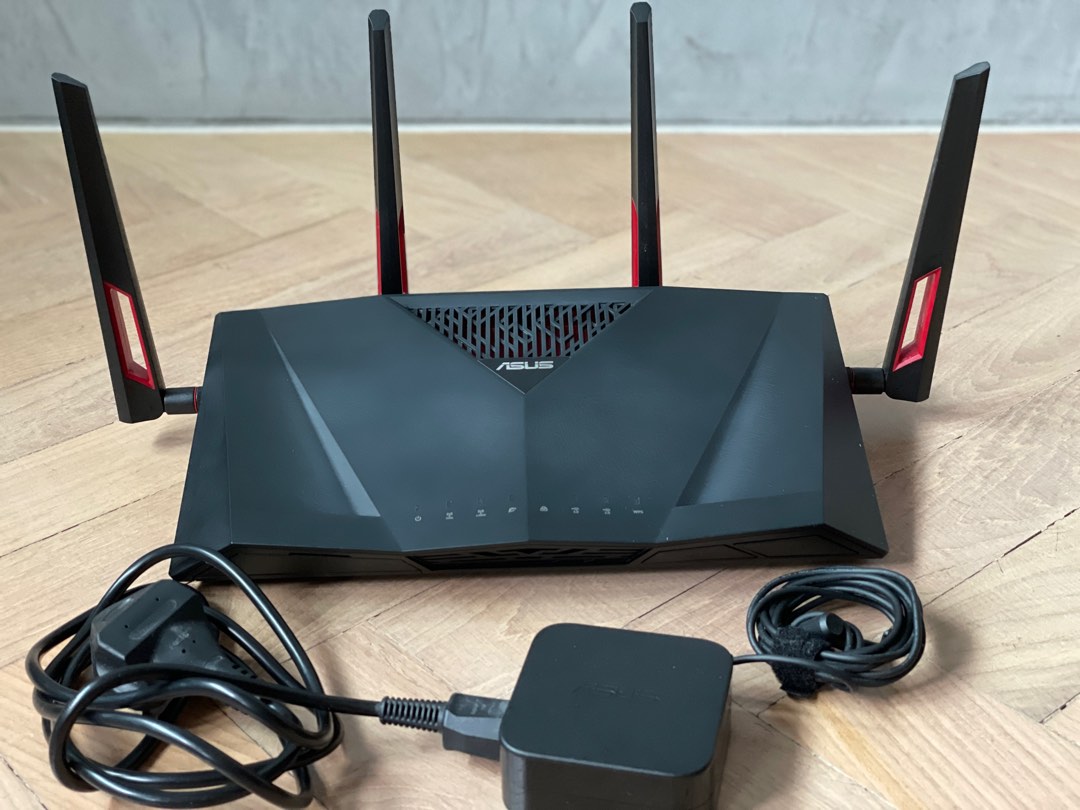 Asus RT-AC88U Gigabit router, Computers & Tech, Parts & Accessories ...