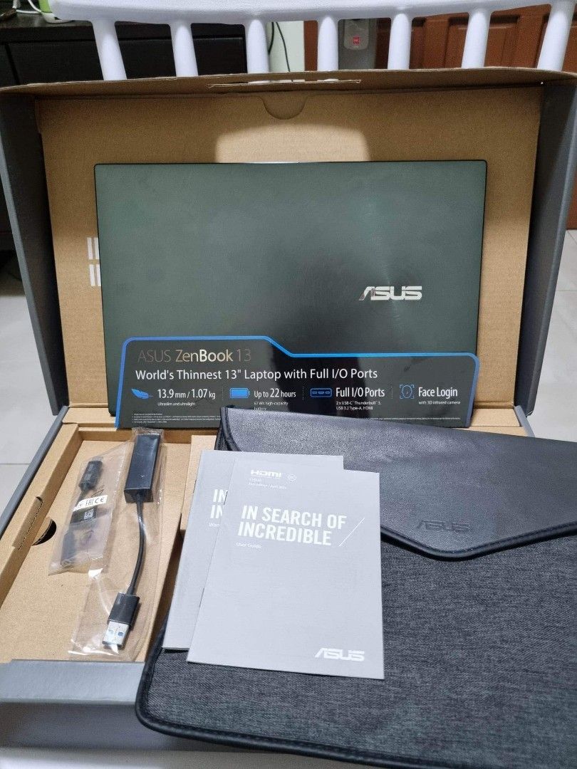 Asus Zenbook 13 oled core i5 laptop 8gb 512gb UX325J, Computers & Tech ...