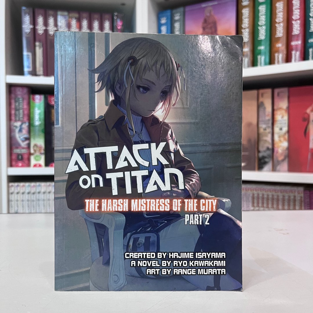 Attack on titan light novel vol 2, Hobbies & Toys, Books & Magazines ...