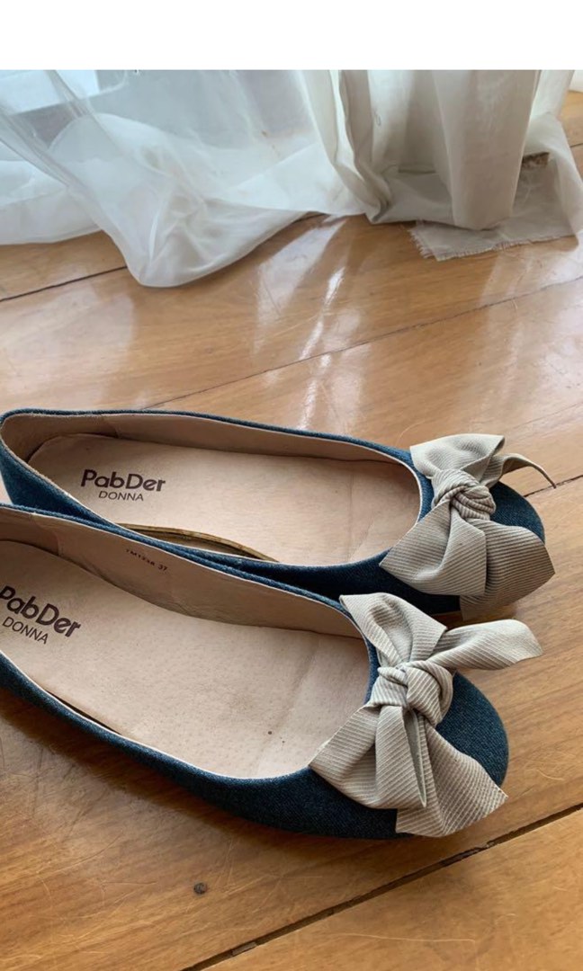 RUSH SALE Authentic PabDer Donna Flats Size 7, Women's Fashion ...