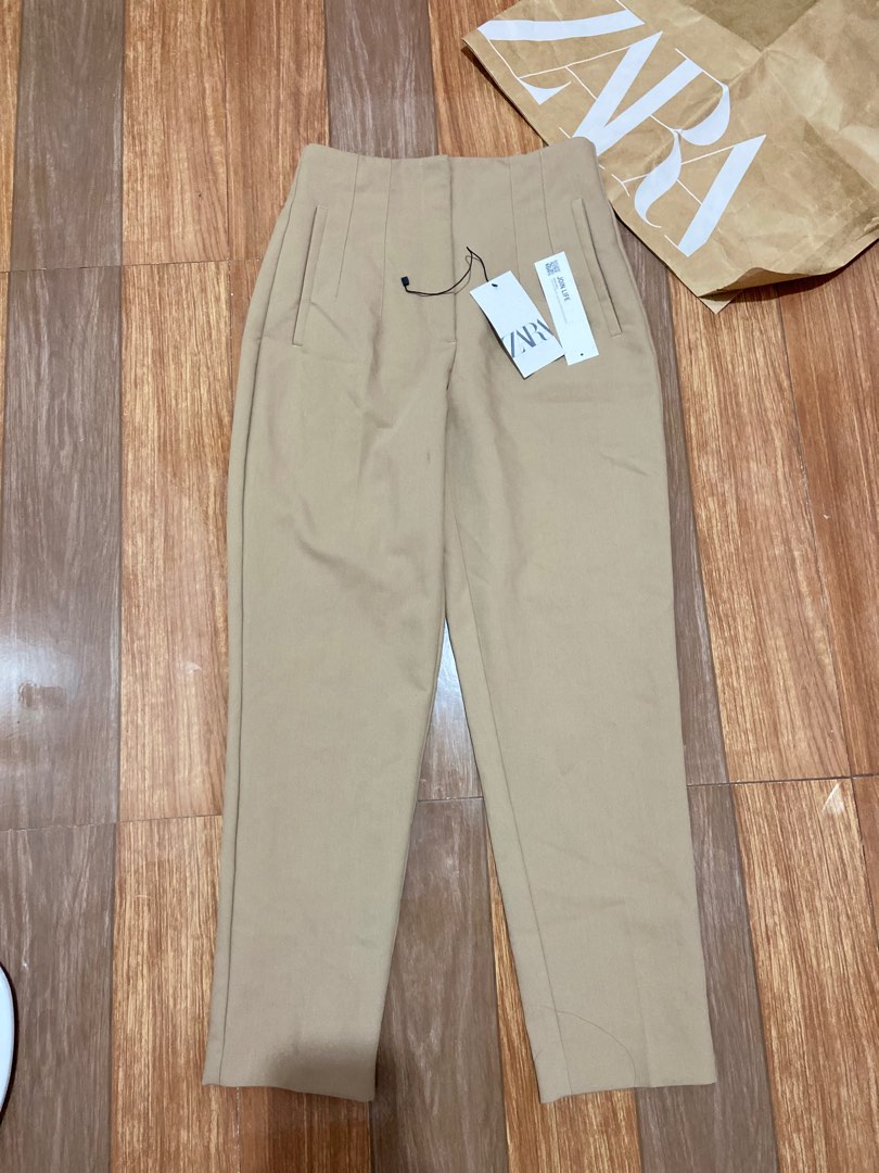Authentic Zara Trouser Pants, Women's Fashion, Bottoms, Other Bottoms ...