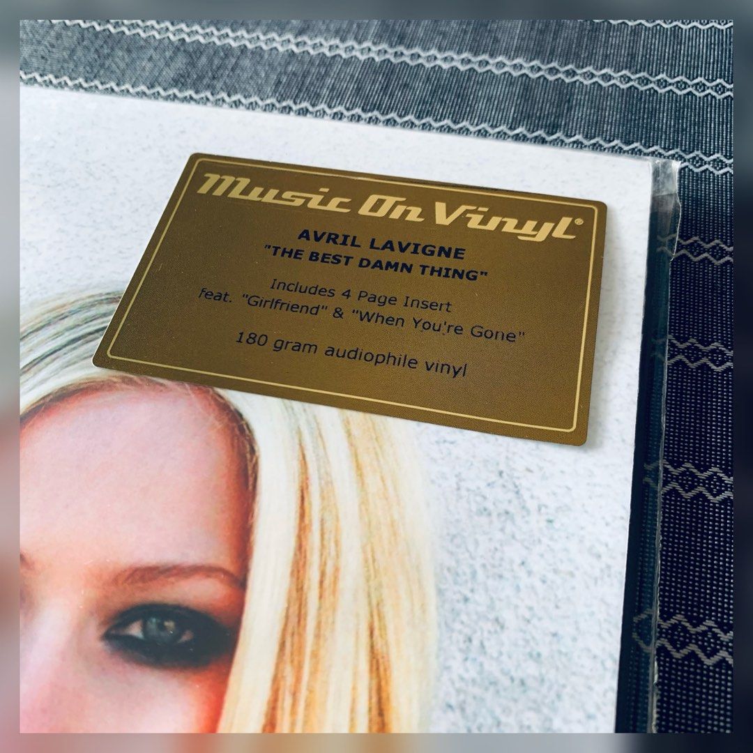 Avril Lavigne - The Best Damn Thing Limited 180 Gram Audiophile Edition ...
