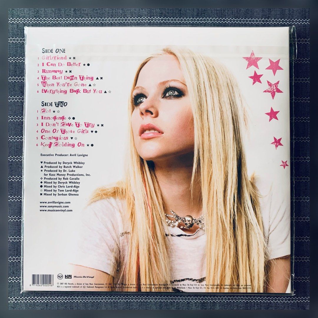 Avril Lavigne - The Best Damn Thing Limited 180 Gram Audiophile Edition [Analog] Vinyl, Hobbies ...