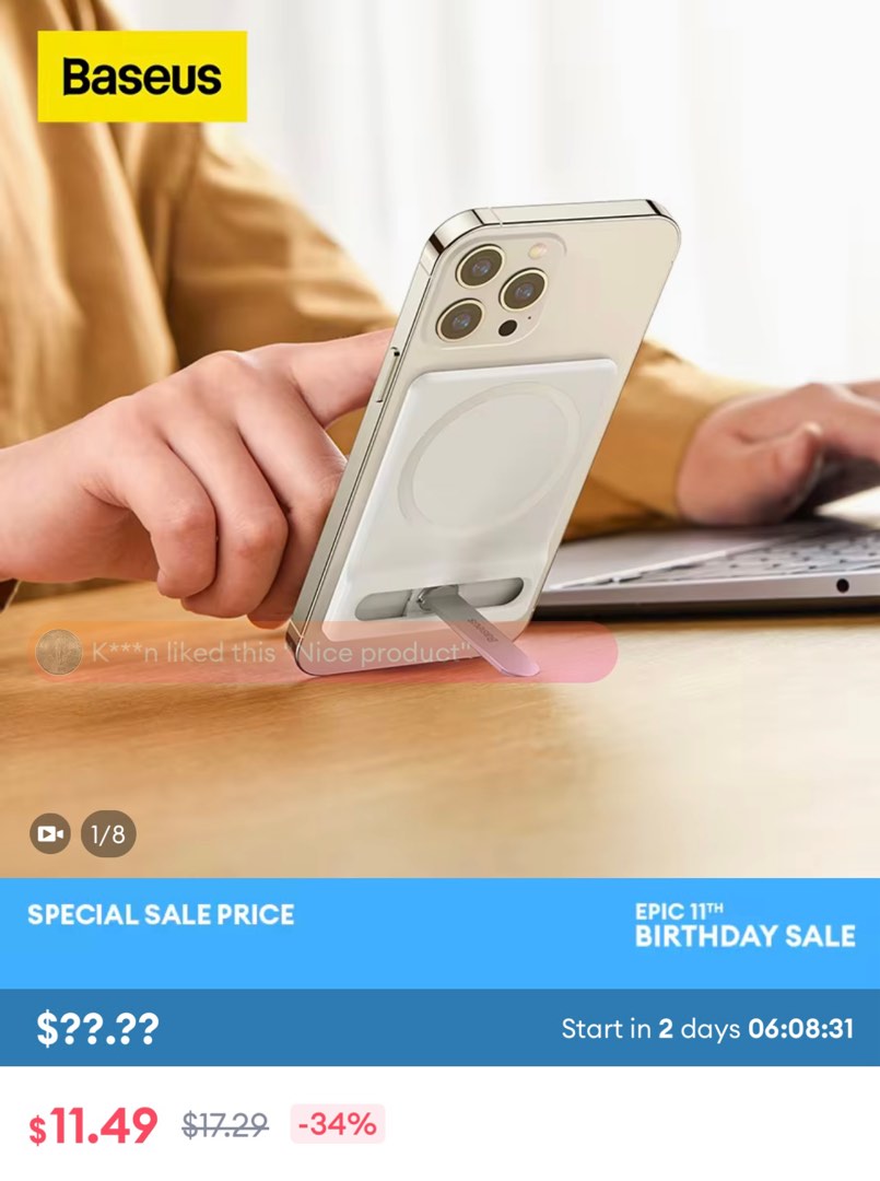 Baseus MagSafe stand , Mobile Phones & Gadgets, Mobile & Gadget ...