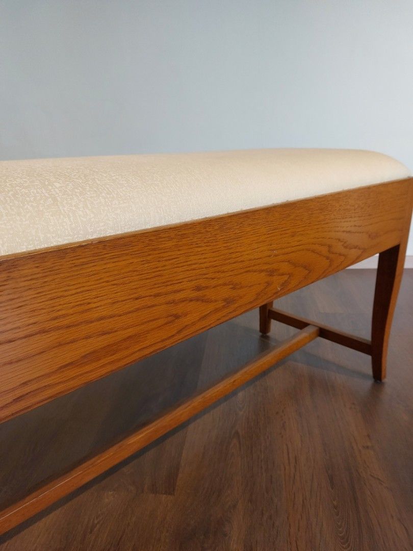 Bed foot bench (rare find), Furniture & Home Living, Furniture, Other ...