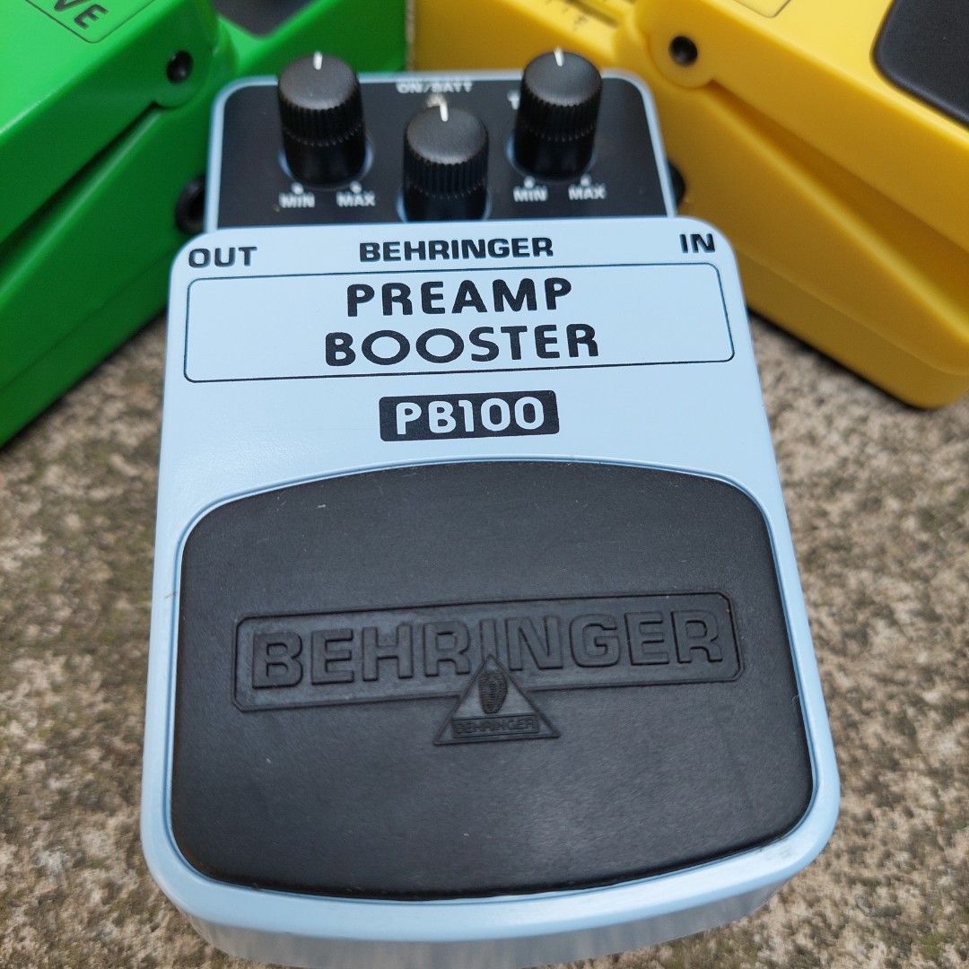 Behringer Preamp Booster PB100, Hobbies & Toys, Music & Media, Musical ...