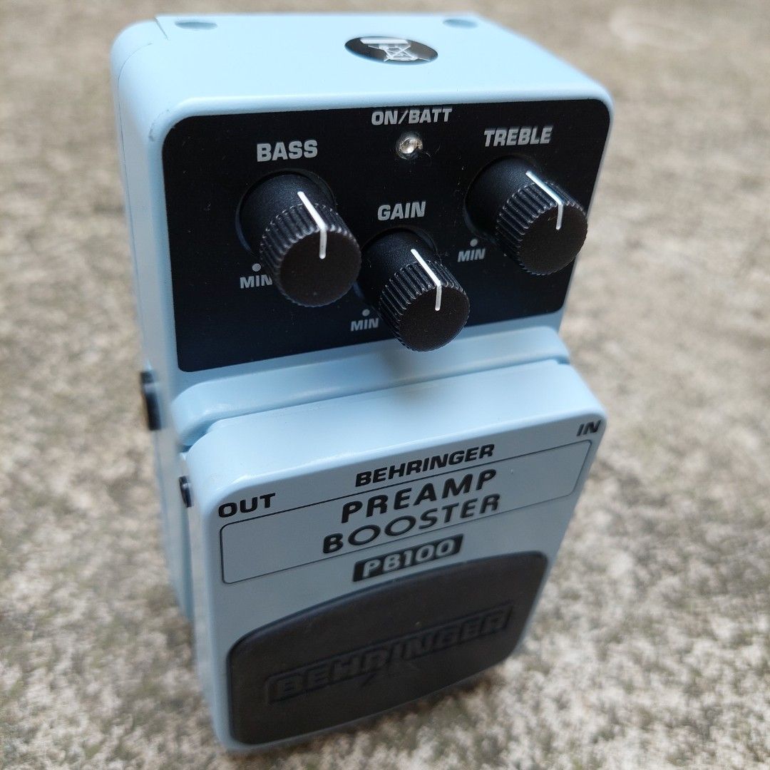 Behringer Preamp Booster PB100, Hobbies & Toys, Music & Media, Musical ...