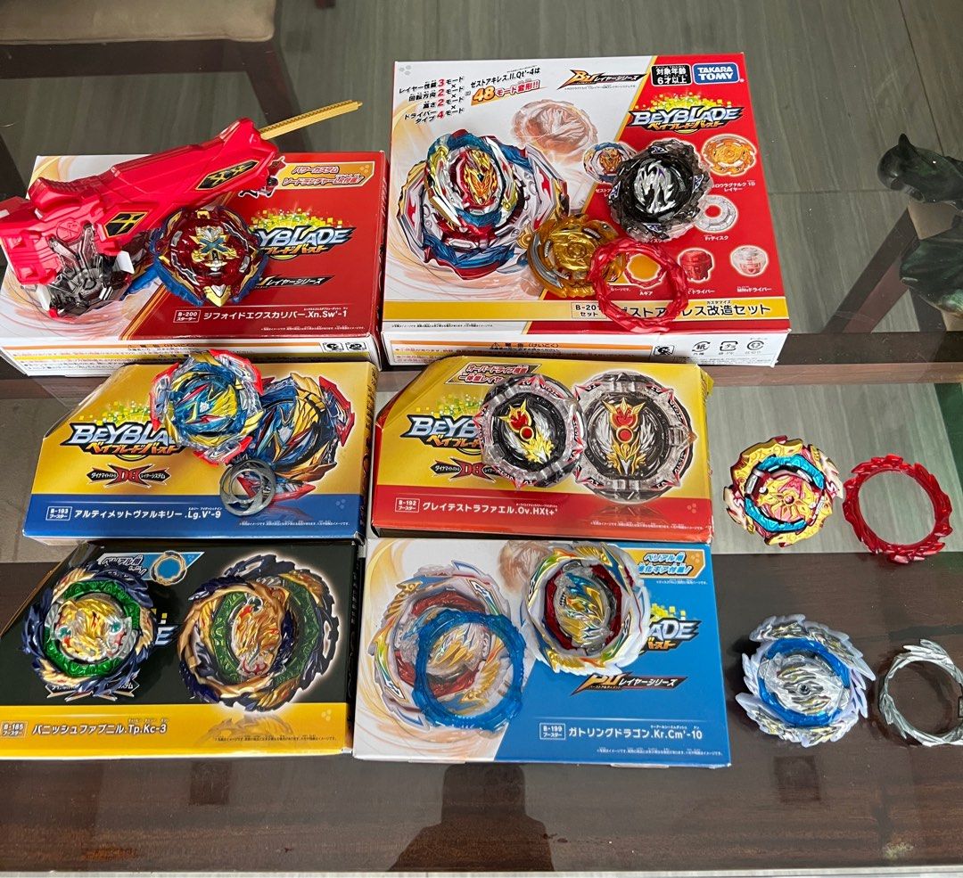 Beyblade set, Hobbies & Toys, Toys & Games on Carousell