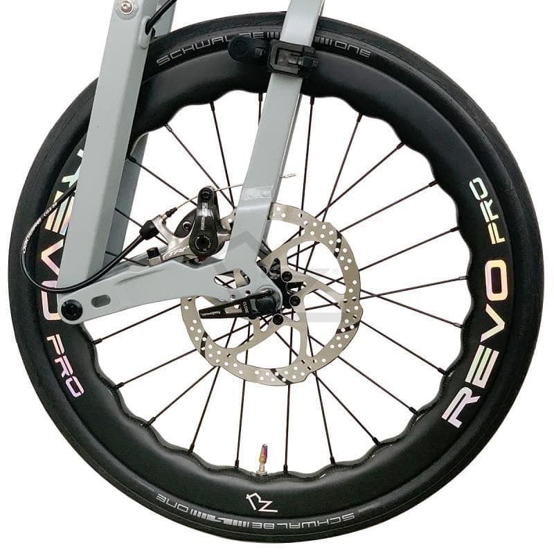 Birdy R20 11 Speed Folable Bicycle Bike with Mods & Accessories (Military Grey Matte), Sports ...