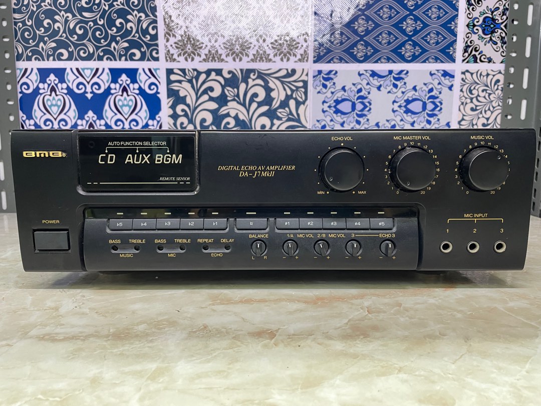 BMB DA-J7 MK II Karaoke amplifier, Audio, Soundbars, Speakers ...