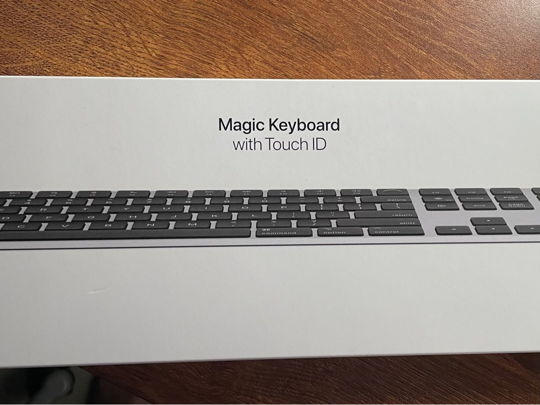 BNIB Apple Magic Keyboard with Touch ID + Numeric Keypad, Computers & Tech, Parts & Accessories ...