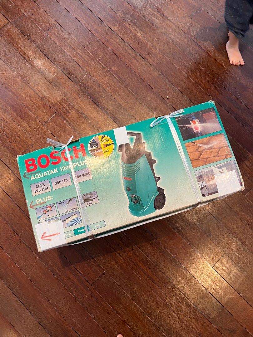 BOSCH PRESSURE JET AQUATAK 1200 PLUS, TV & Home Appliances, Vacuum ...